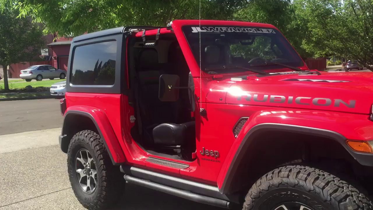 Jeep Rubicon JL Doorless! :) - YouTube