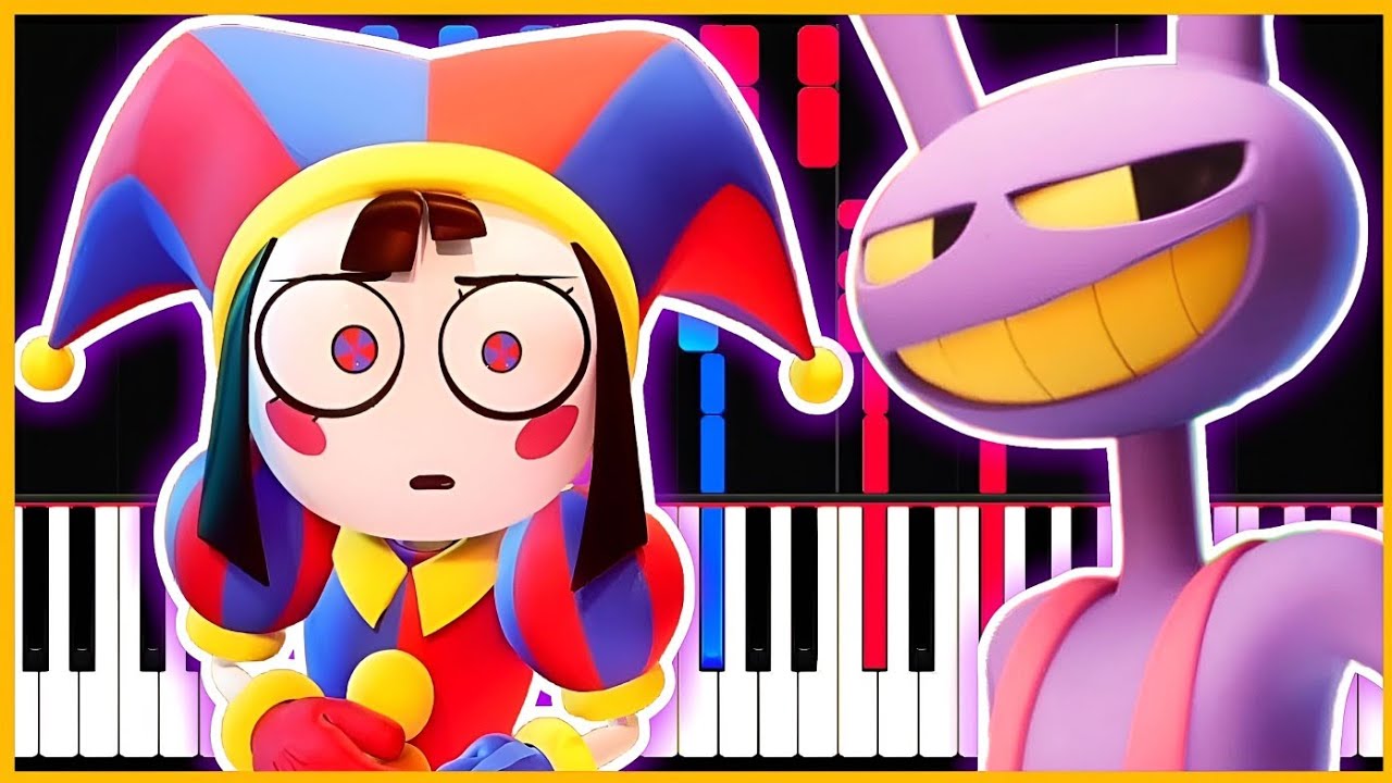 6 Amazing Digital Circus Tunes - Piano Cover - YouTube