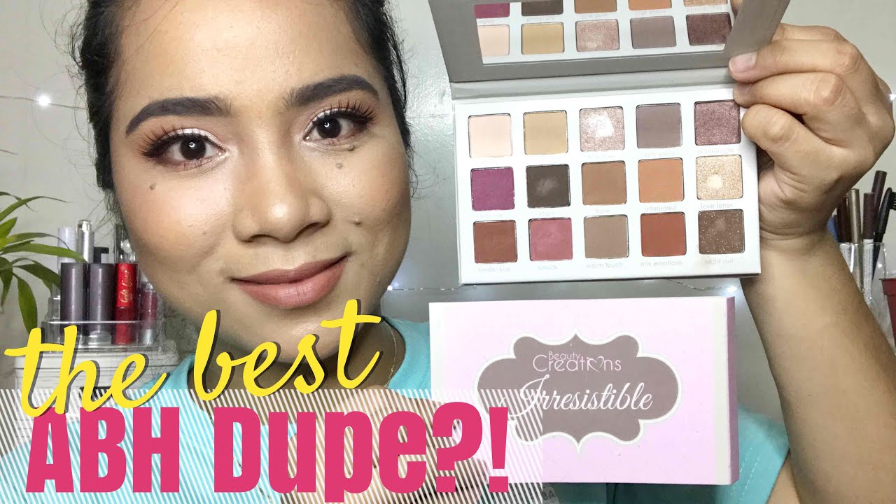 The Best ABH Modern Renaissance Dupe? (Beauty Creations Irresistible ...