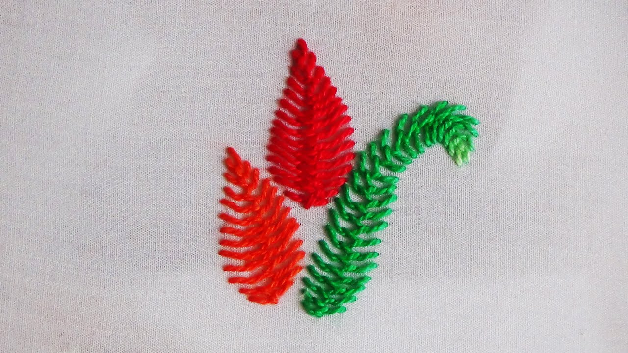 Hand Embroidery: Cretan Stitch - YouTube