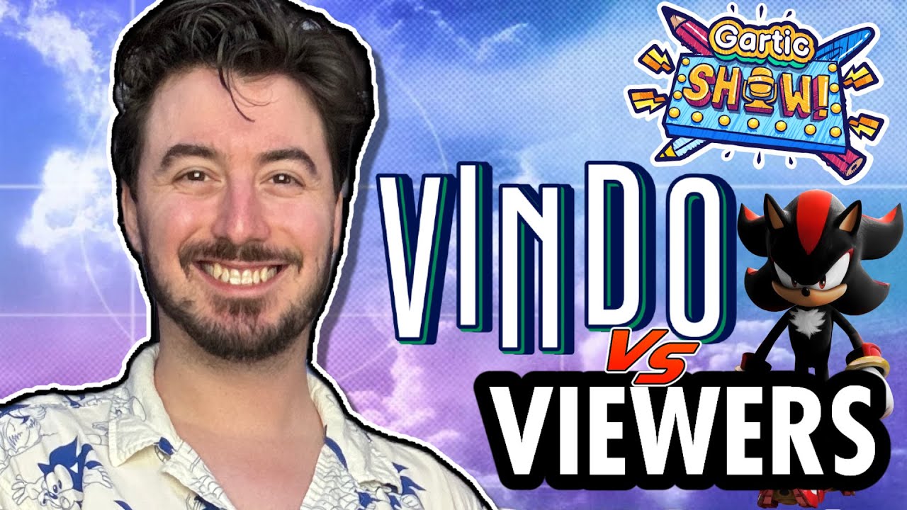 Gartic Show vs Viewers! - Shadow the Hedgehog - Vindo Live! - #96 - YouTube