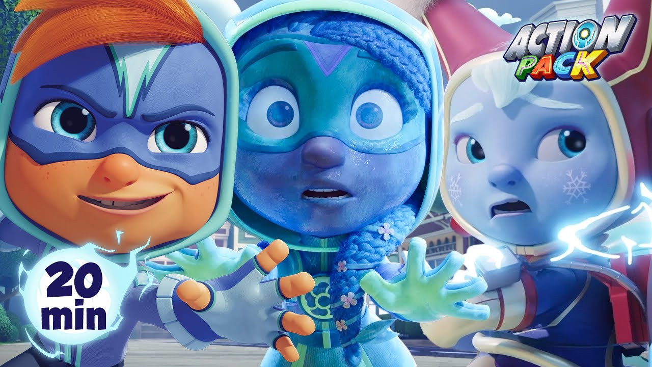 Electrifying Ice Trouble! ️ ️ | Action Pack Games | Moonbug Kids ...