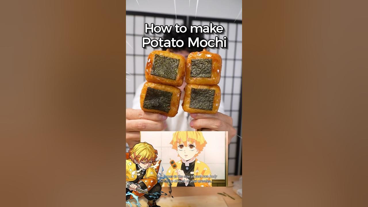 Zenitsu’s Potato Mochi from Demon Slayer! #demonslayer #kimetsunoyaiba #zenitsu - YouTube