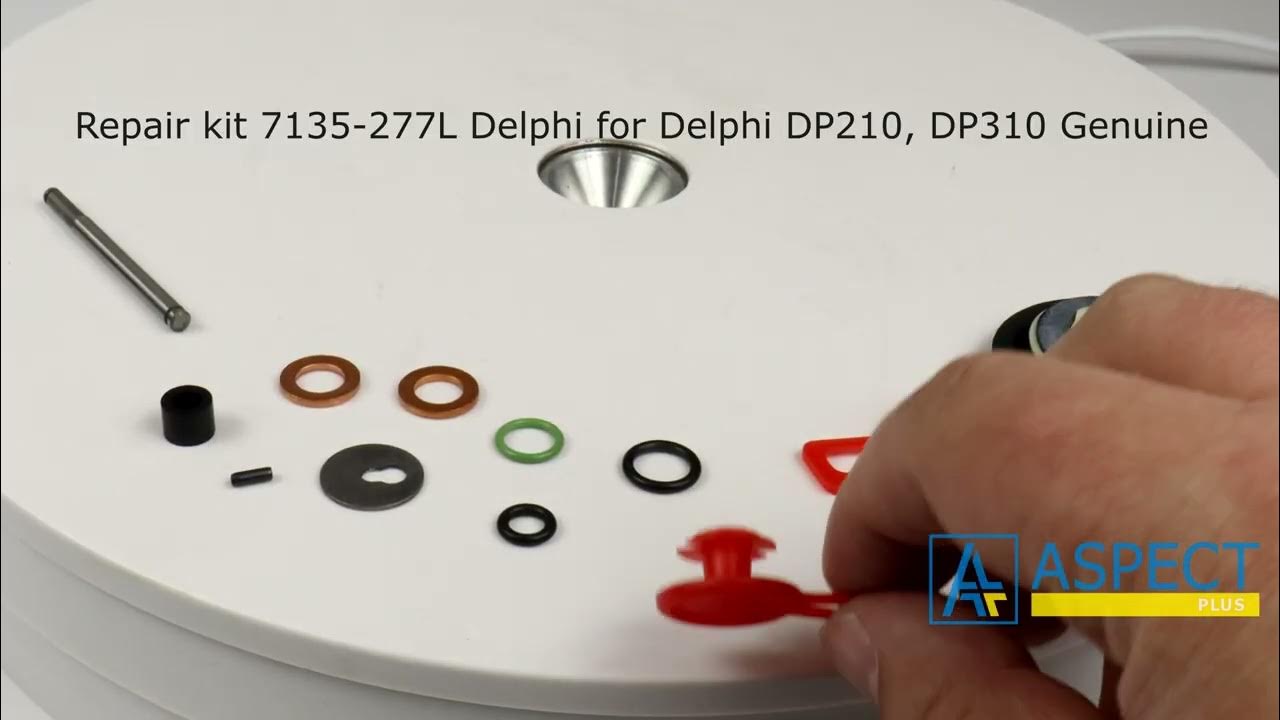 Repair kit 7135-277L Delphi for Delphi DP210, DP310 Genuine - YouTube