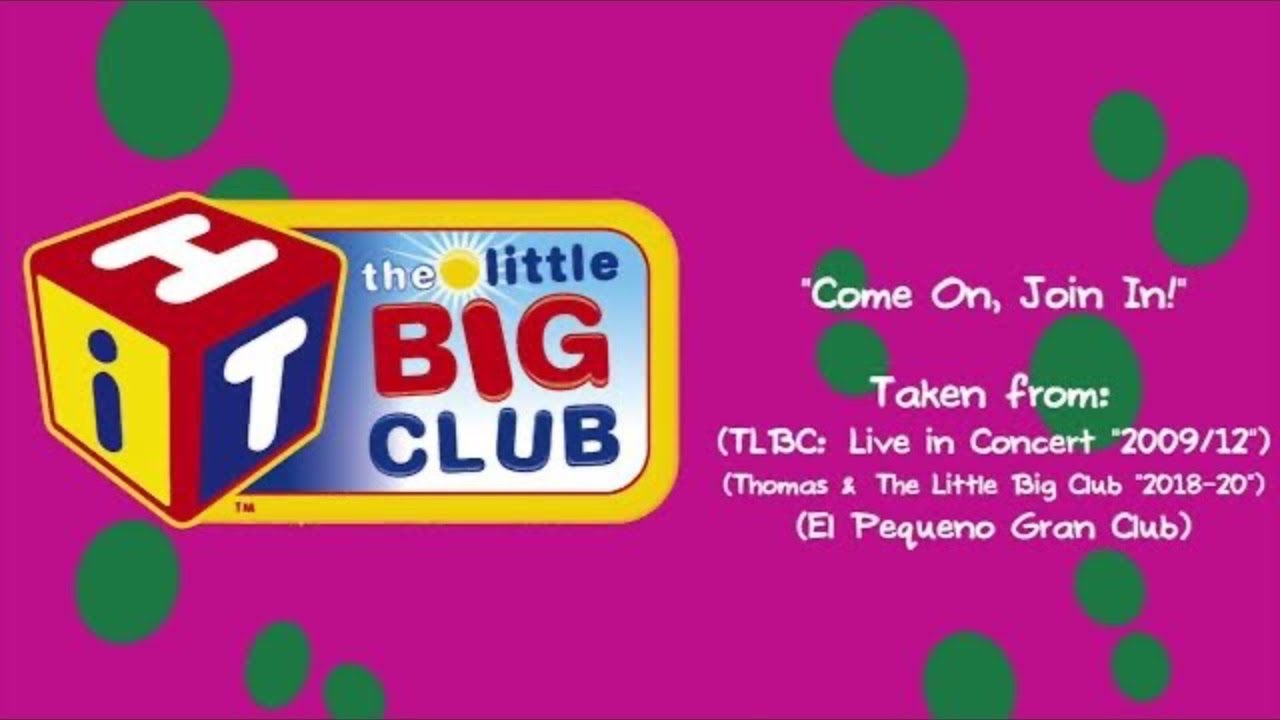 The Little Big Club - "Come On, Join In!" feat. Barney!💜💚💛 | EDITED ...