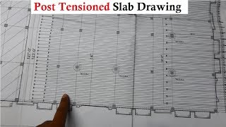 How to read post Tensioned slab drawing plans at site I... | Doovi
