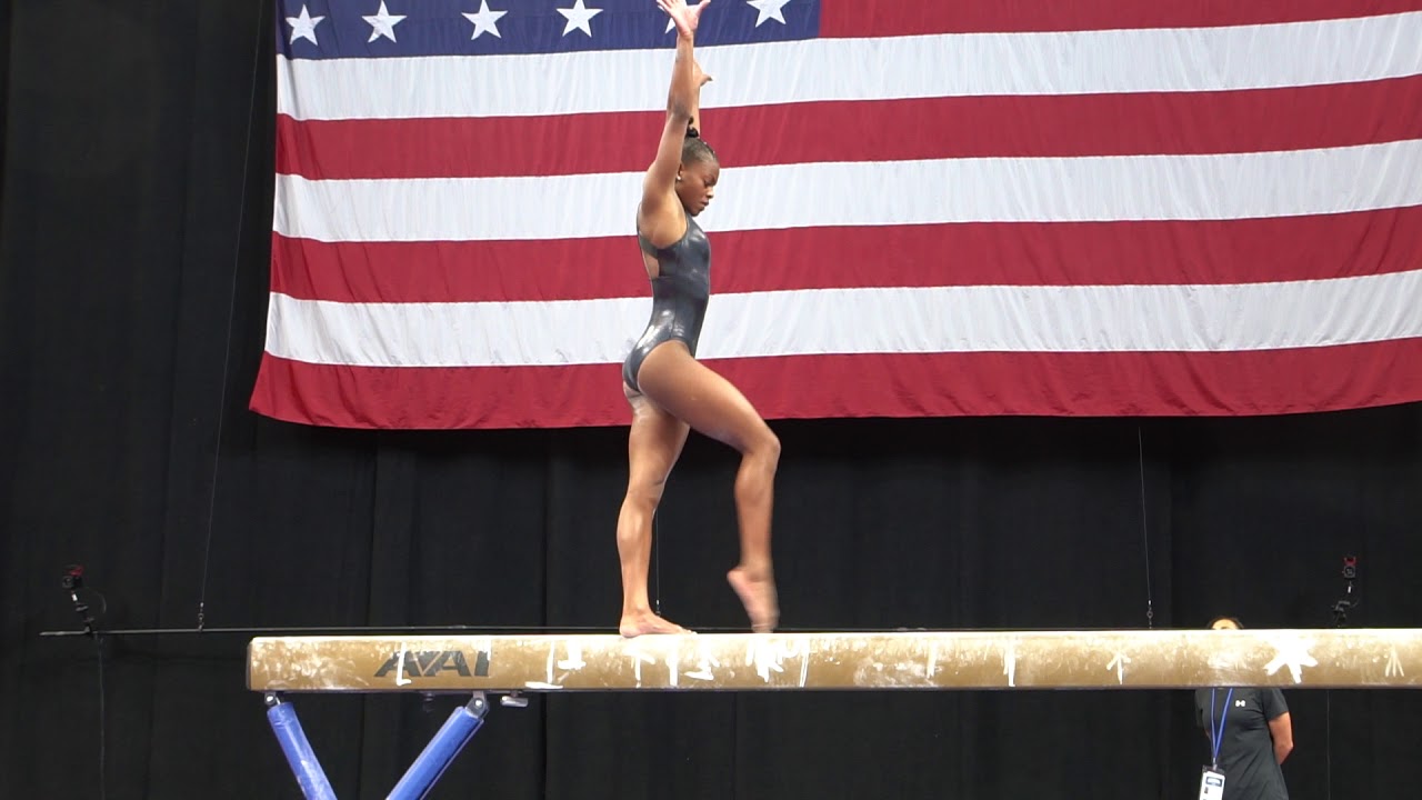 Trinity Thomas - Beam - 2018 U.S. Gymnastics Championships - Podium ...