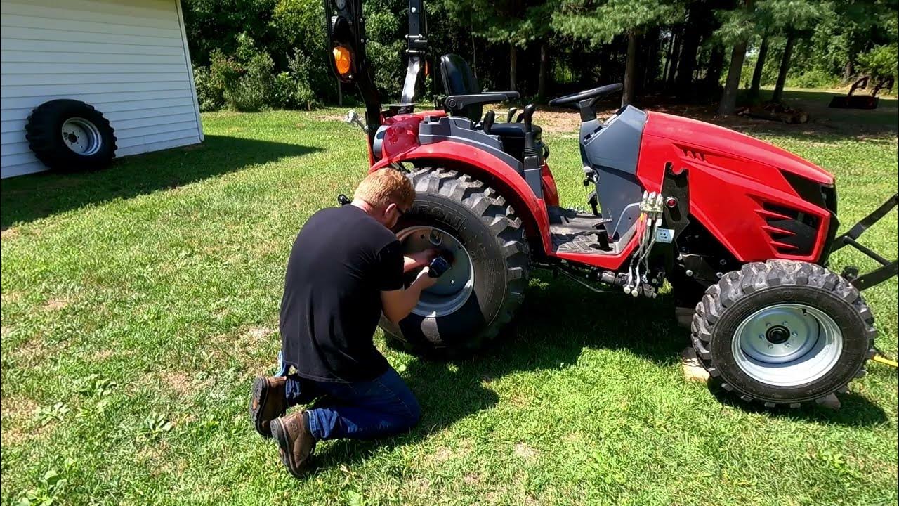 TYM T25 fifty hour service. Step by step - YouTube