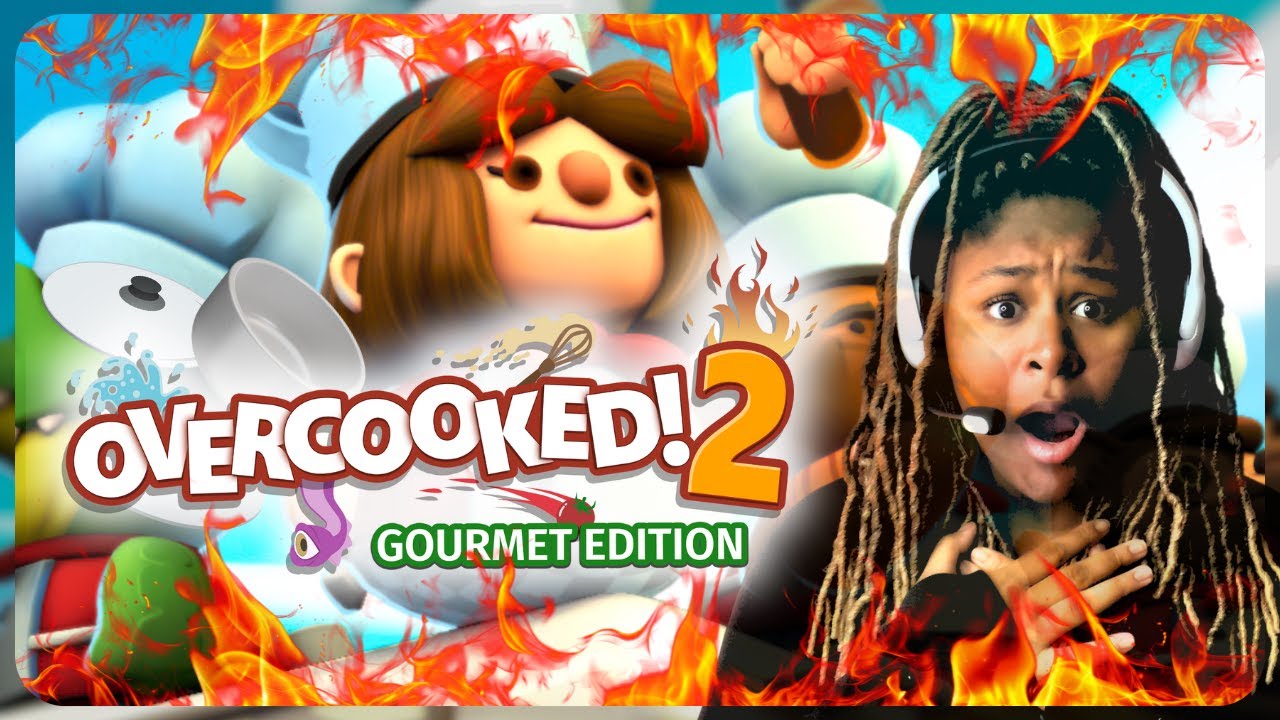 Overcooked Lobby Turned HELL'S KITCHEN! 🔥👩🏾‍🍳 | Lets Play Overcooked 2 ...