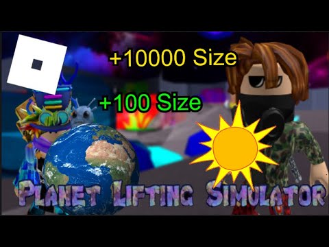 Planet Lifting Simulator Roblox - YouTube