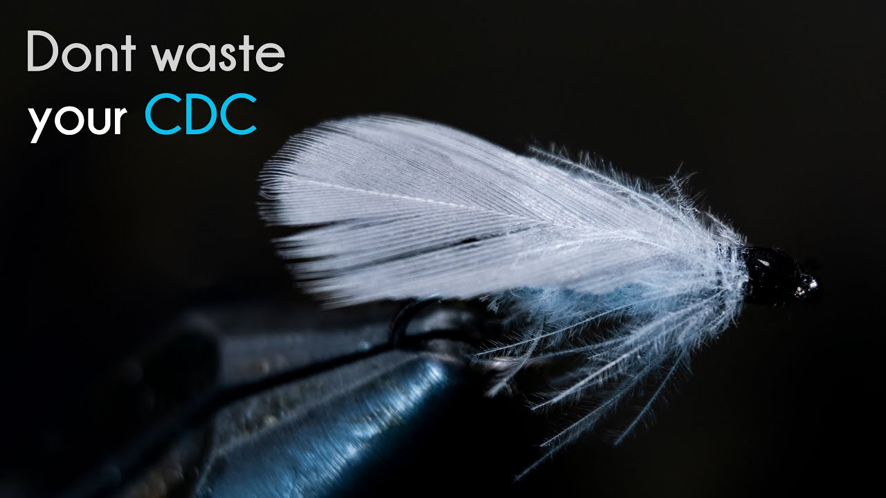 No Waste CDC Caddis - Dry Fly step by step - McFly Angler Fly Tying ...