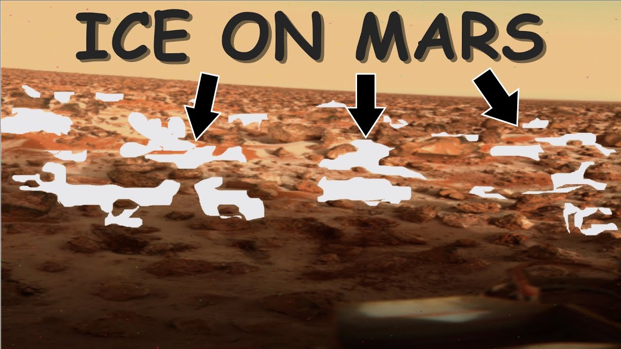 NASA's Viking 2 Mars Lander Captured Water Ice On Utopia Planitia, Mars ...