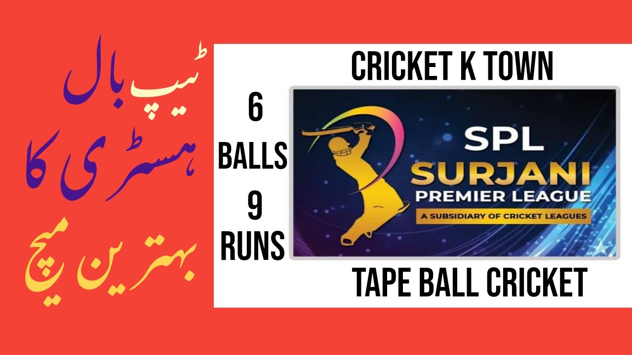 Surjani Premier League (SPL) Amazing Over by Aamir Karachi Tape Ball ...