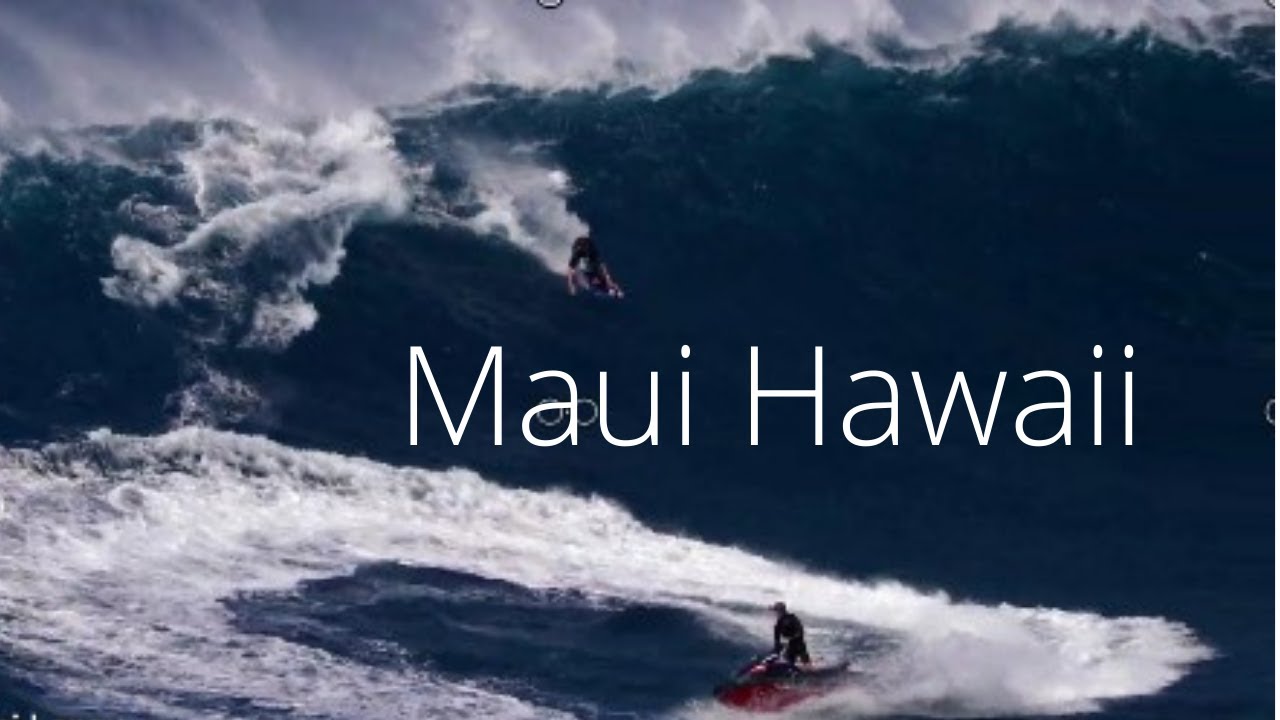Hawaii Ma'alaea Maui ,Extreme Surf Barrels,Silvio Viagens - YouTube