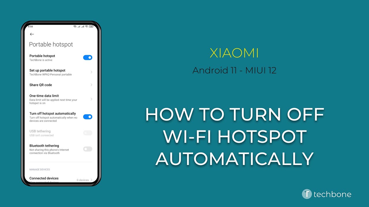 How To Turn Off Wi Fi Hotspot Automatically Xiaomi [android 11 Miui