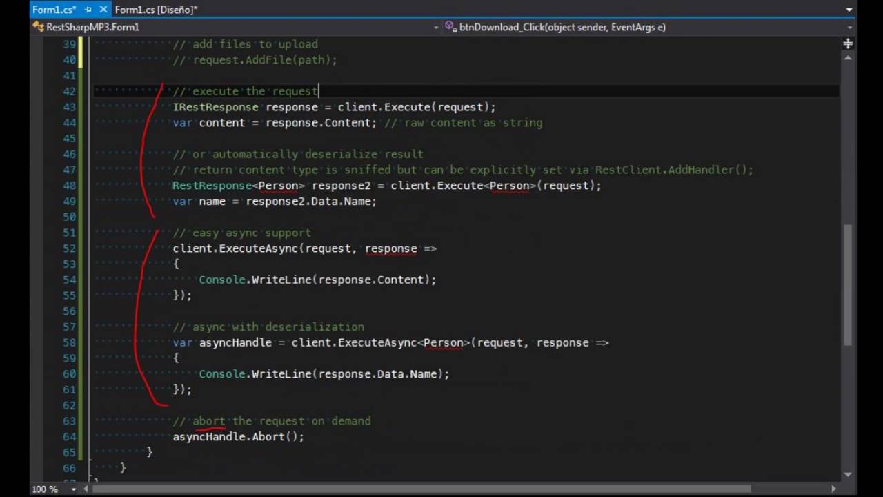 Peticiones HTTP usando C# (RestSharp) - YouTube
