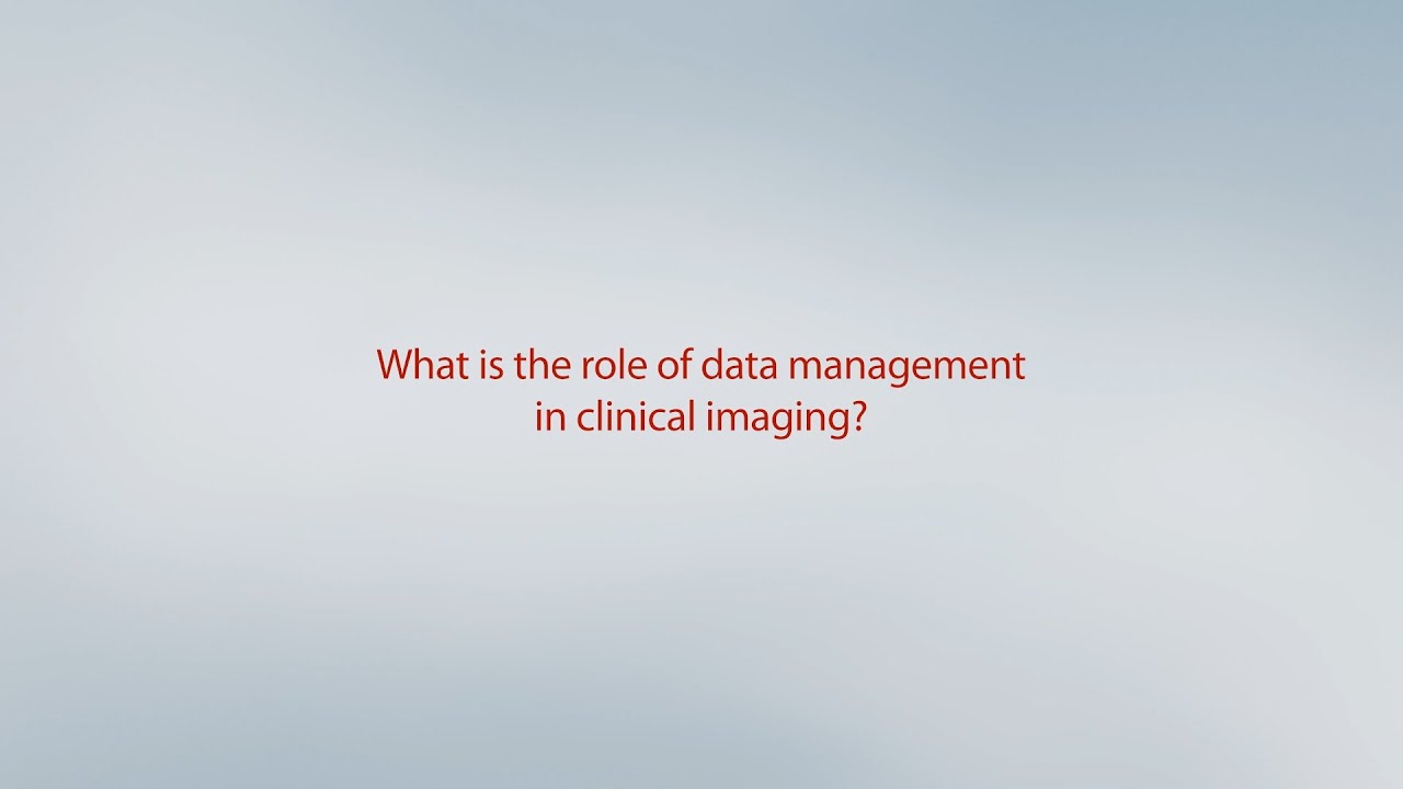 What is the role of data management in clinical imaging? RSNA2023 Dr ...