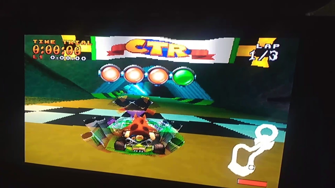 Crash Team Racing : Roo's Tubes Time Trial - YouTube
