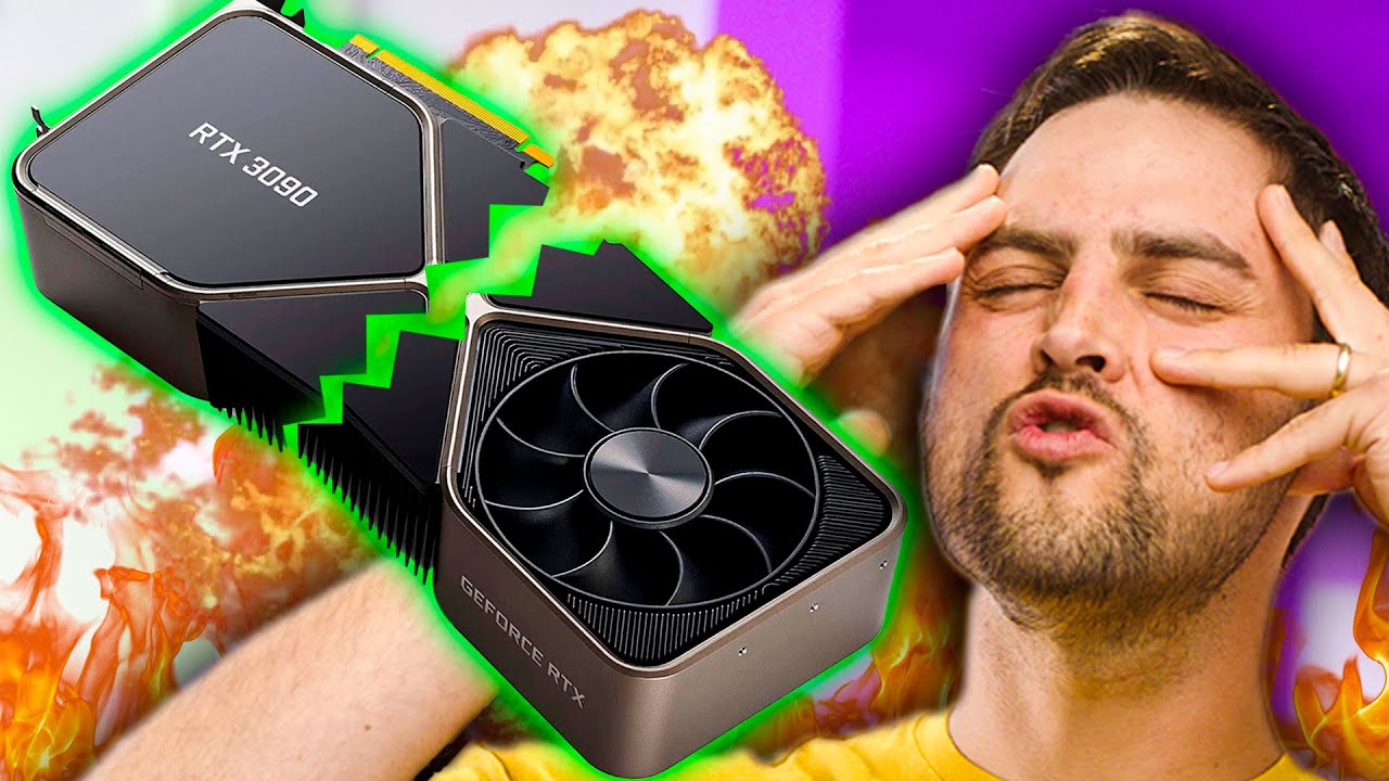 RTX 3090s are getting FRIED... - YouTube