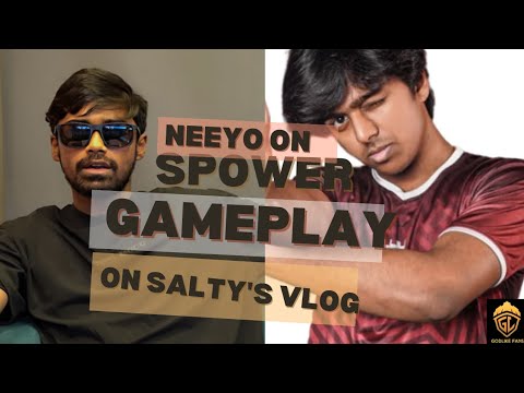 💀Neeyo on spower's gameplay 🔥🔥| Salty vlog | GodLike fans - YouTube