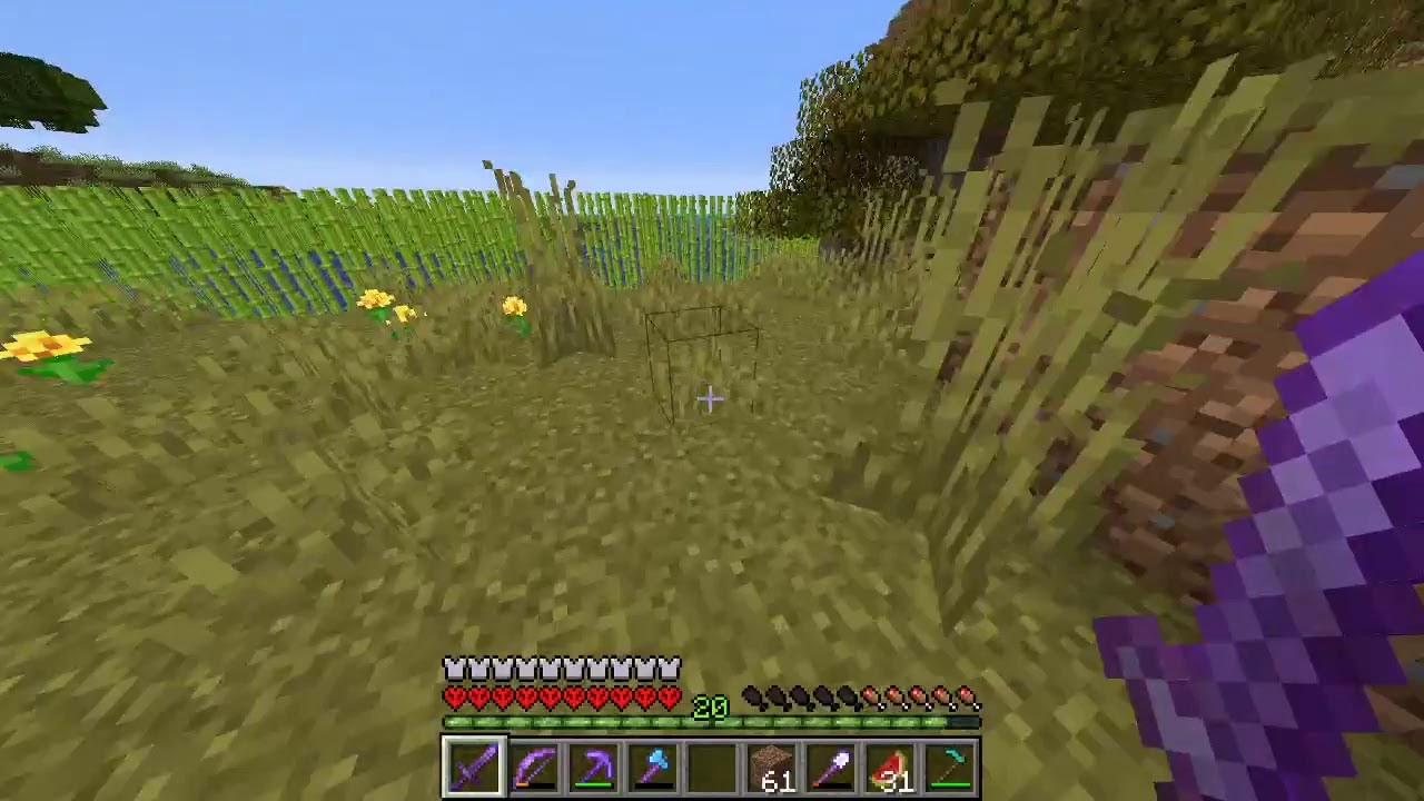 Minecraft Hardcore | Building a moat - YouTube