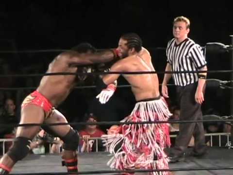 Jersey All Pro Wrestling - Booker T w/ Sharmell vs Jay Lethal - YouTube