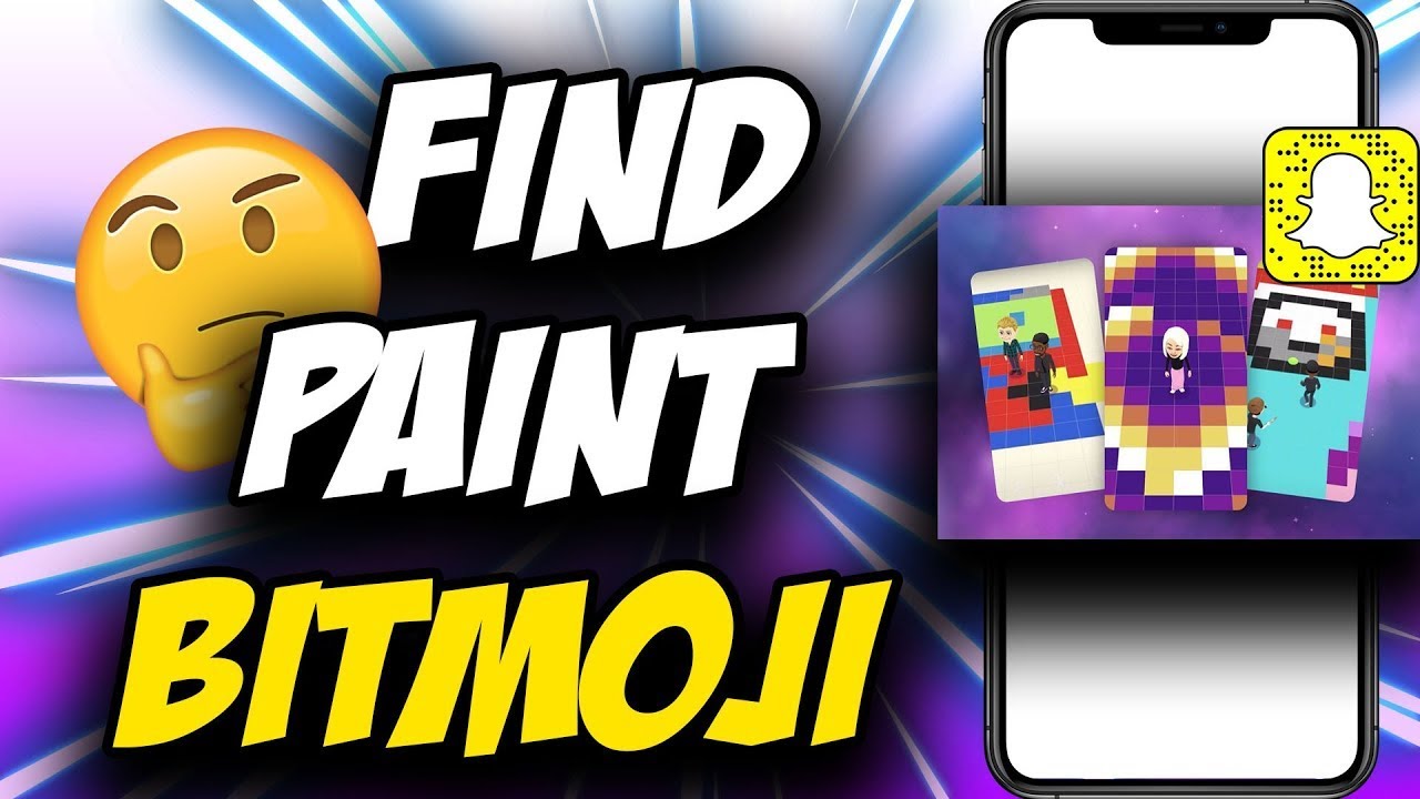 Fix Cannot Find Bitmoji paint on Snapchat 2021 Bitmoji Paint NOT SHOWN ...