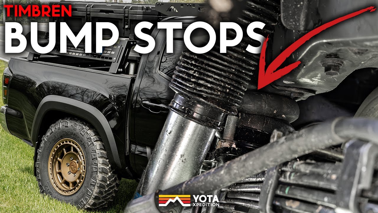 Tacoma Timbren Bump Stop Installation - YouTube