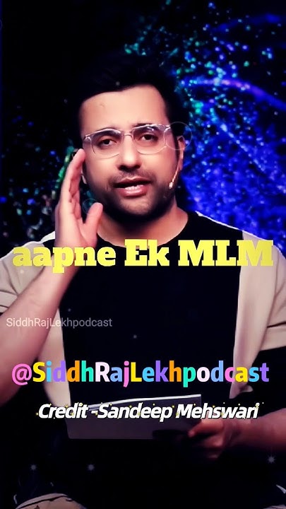 Sandeep Mehswari Exposed MLM Scam😱🤯👀ft-@SandeepSeminars#shorts #podcast #stopvivekbindra - YouTube