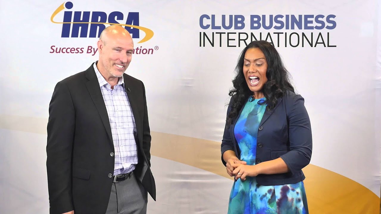 Daron Allen of Visual Fitness Planner at the #IHRSA2016 Live Studio ...