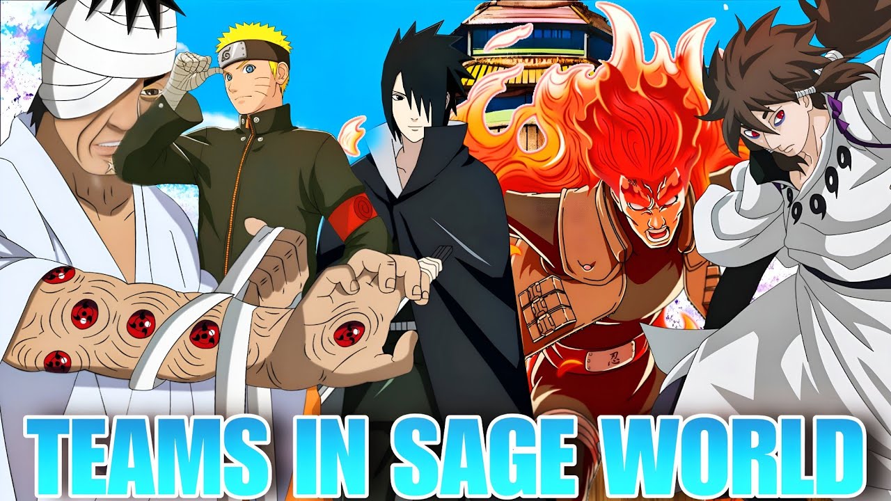 Trying Different Sasuke Uchiha ( Sasuke Shinden) Teams In Sage World - YouTube
