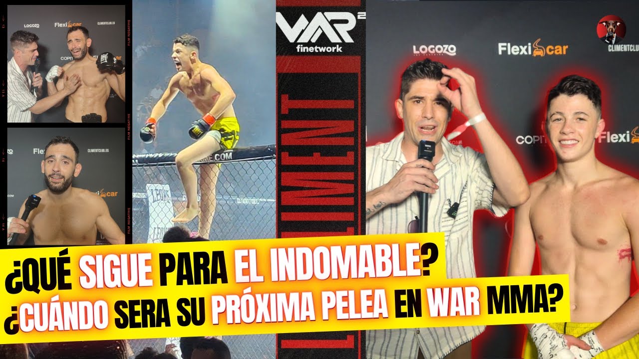 El regreso del siglo: Leo Climent regresa a WAR MMA - YouTube