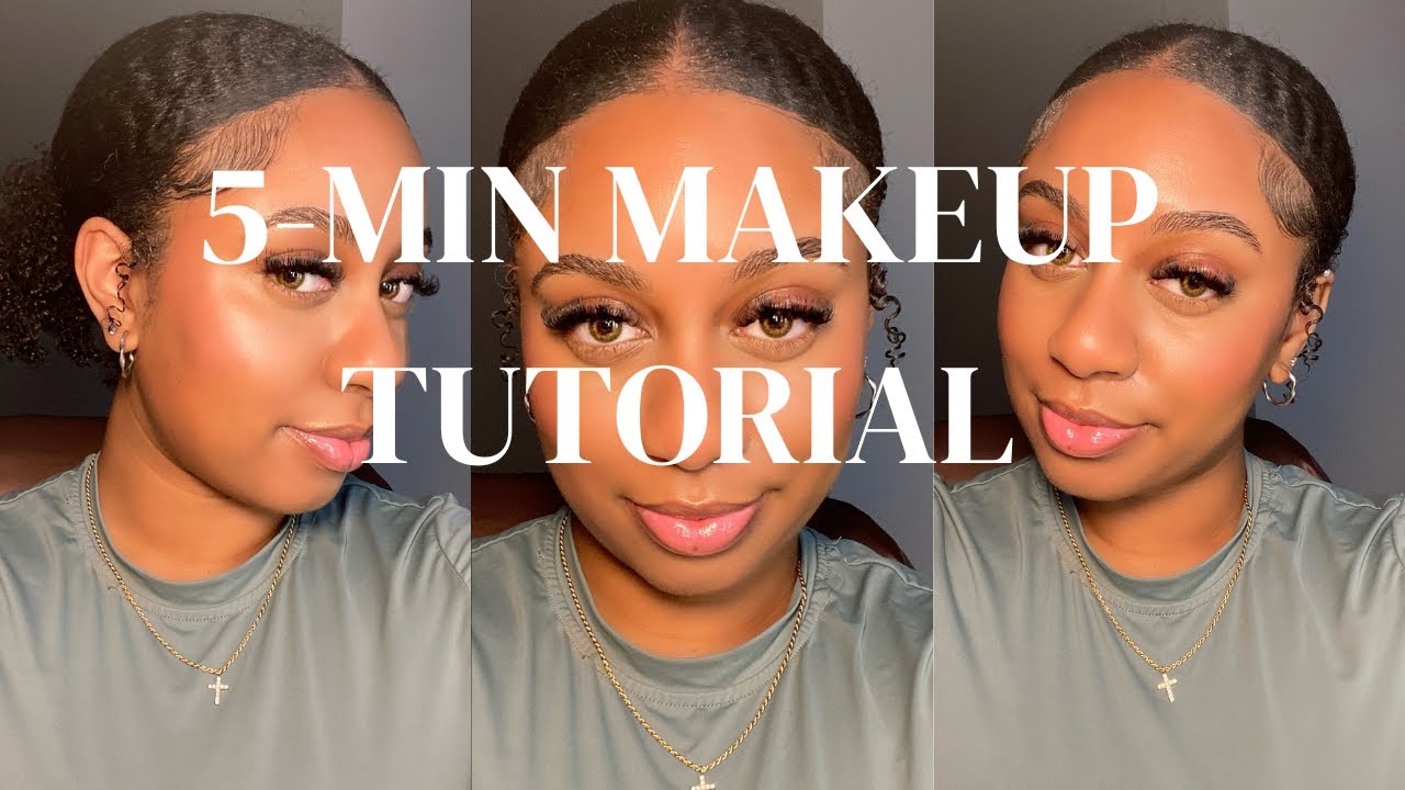 5 MINUTE MAKEUP TUTORIAL ♡ ( EASY/BEGINNER FRIENDLY) #makeup#beginner#easy - YouTube