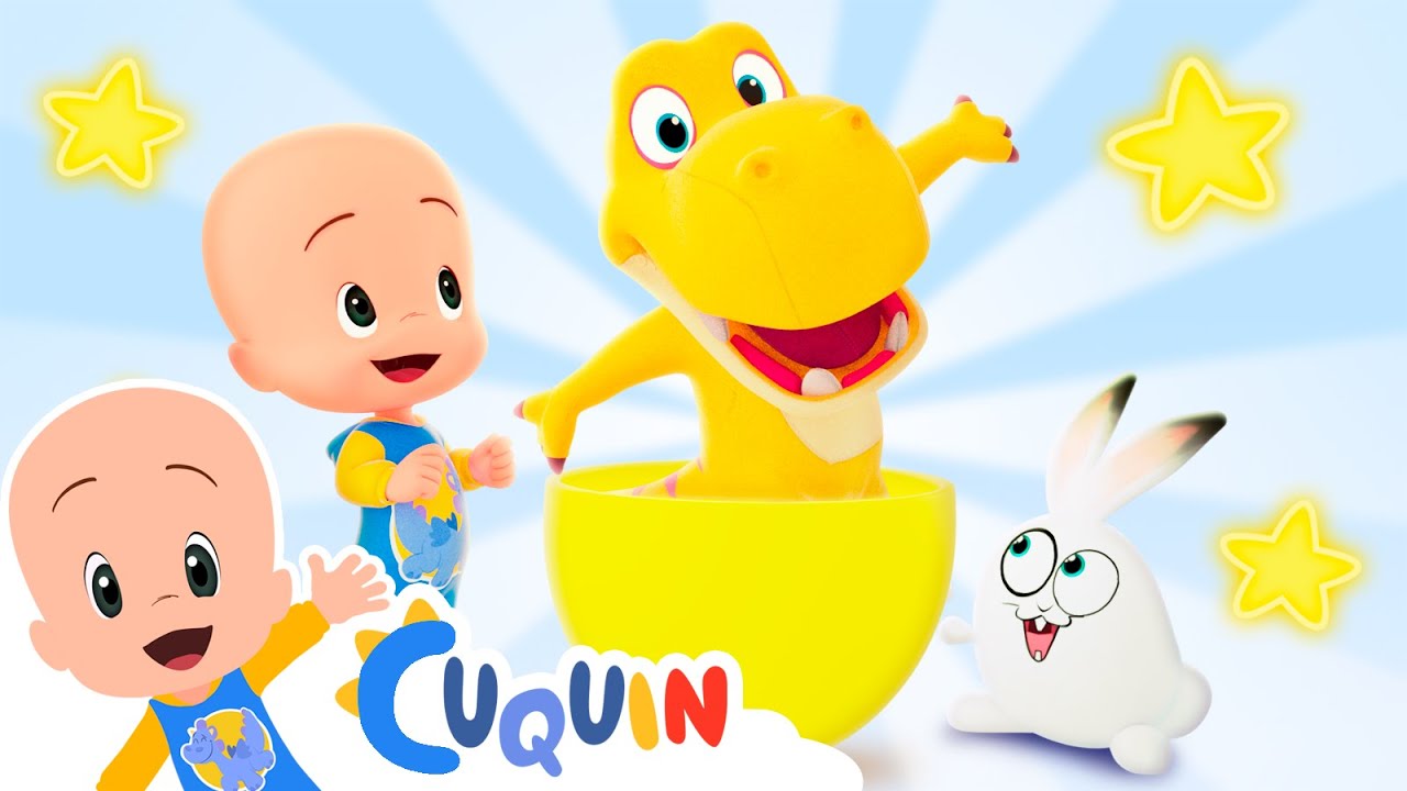 Cuquin’s Colorful T-rex | Cleo & Cuquin | Toddlers | Education - YouTube
