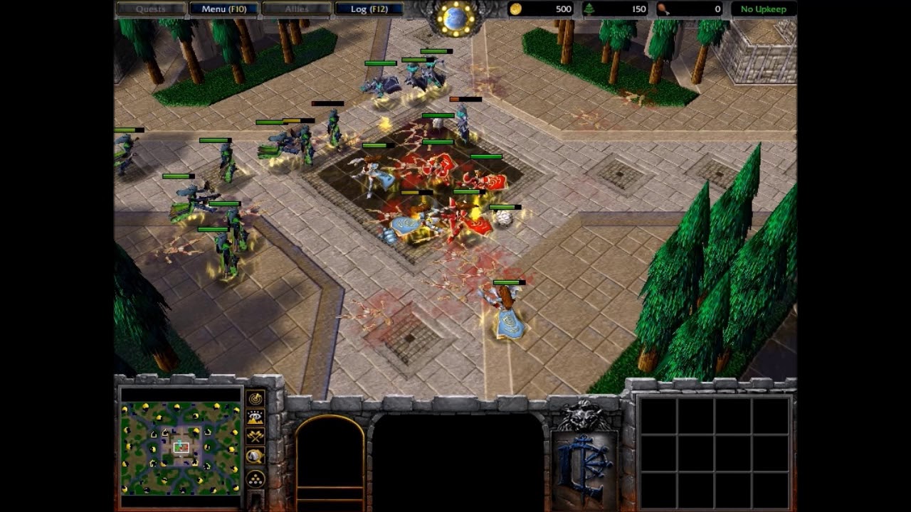 WC3 Classic: Elf Wars - Sorceress - YouTube