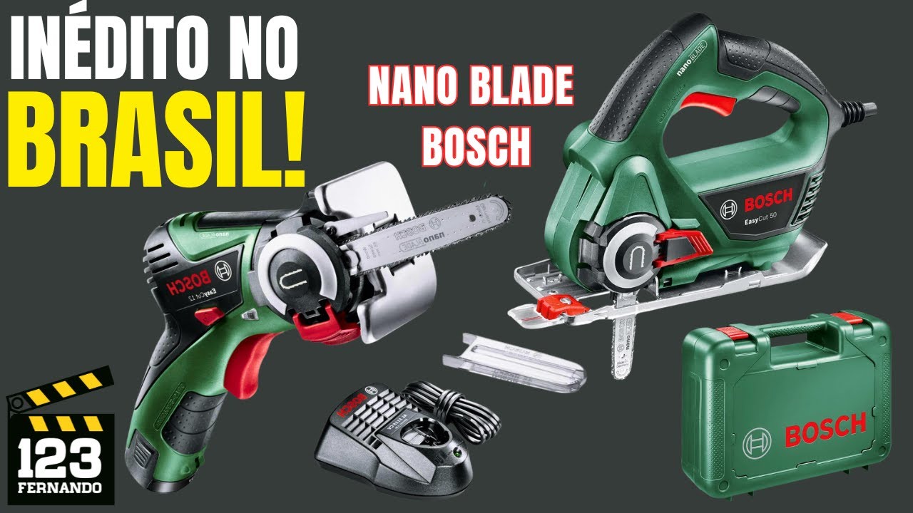INÉDITO NO YOUTUBE BRASIL! BOSCH VERDE NANO BLADE - YouTube