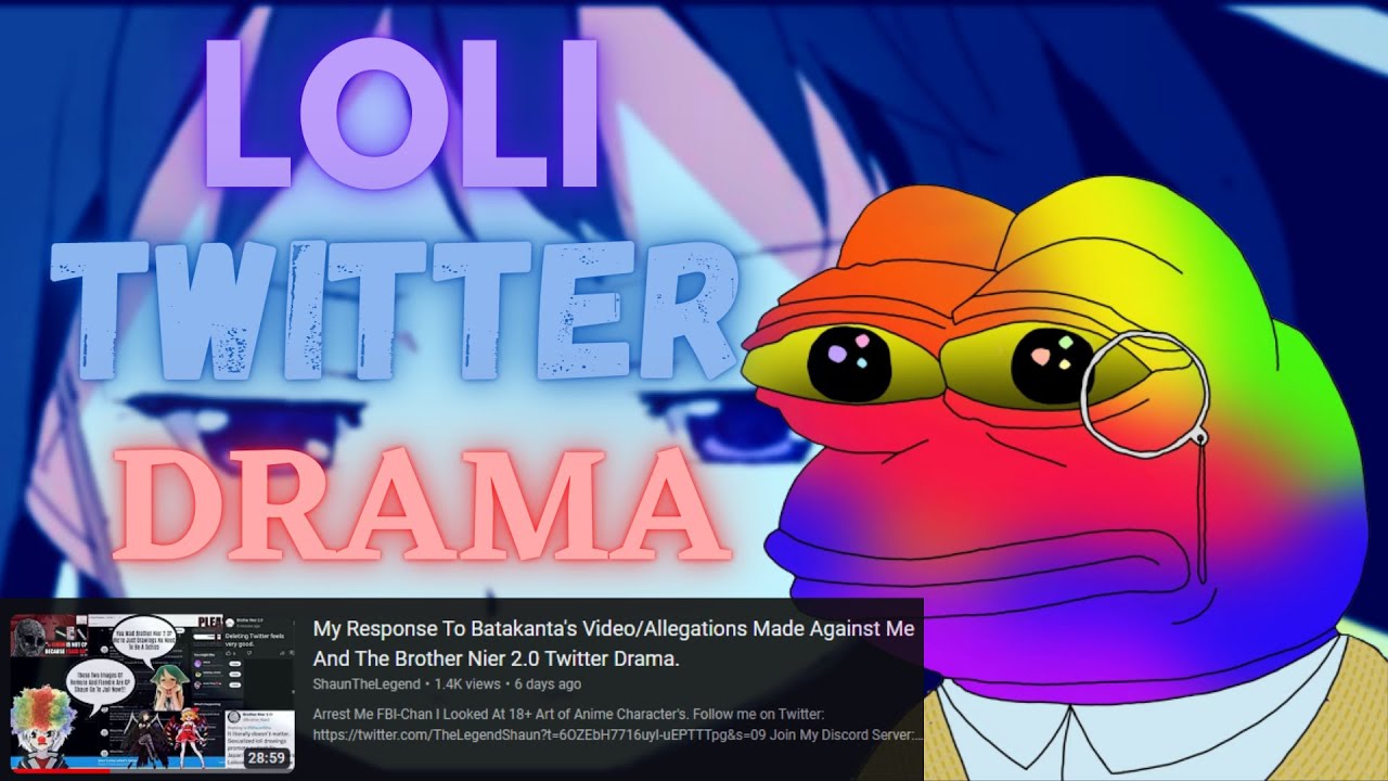 "Lolicon Isn't CP" | My Response To ShaunTheLolicon & The Loli Twitter ...