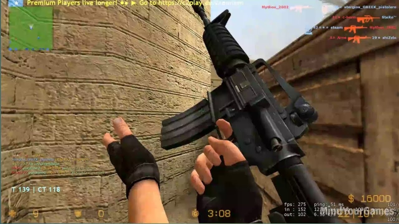 Counter strike best awm-sniper game play - YouTube