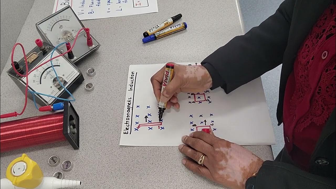 Y12 Physics Introduction to Electromagnetic Induction - YouTube
