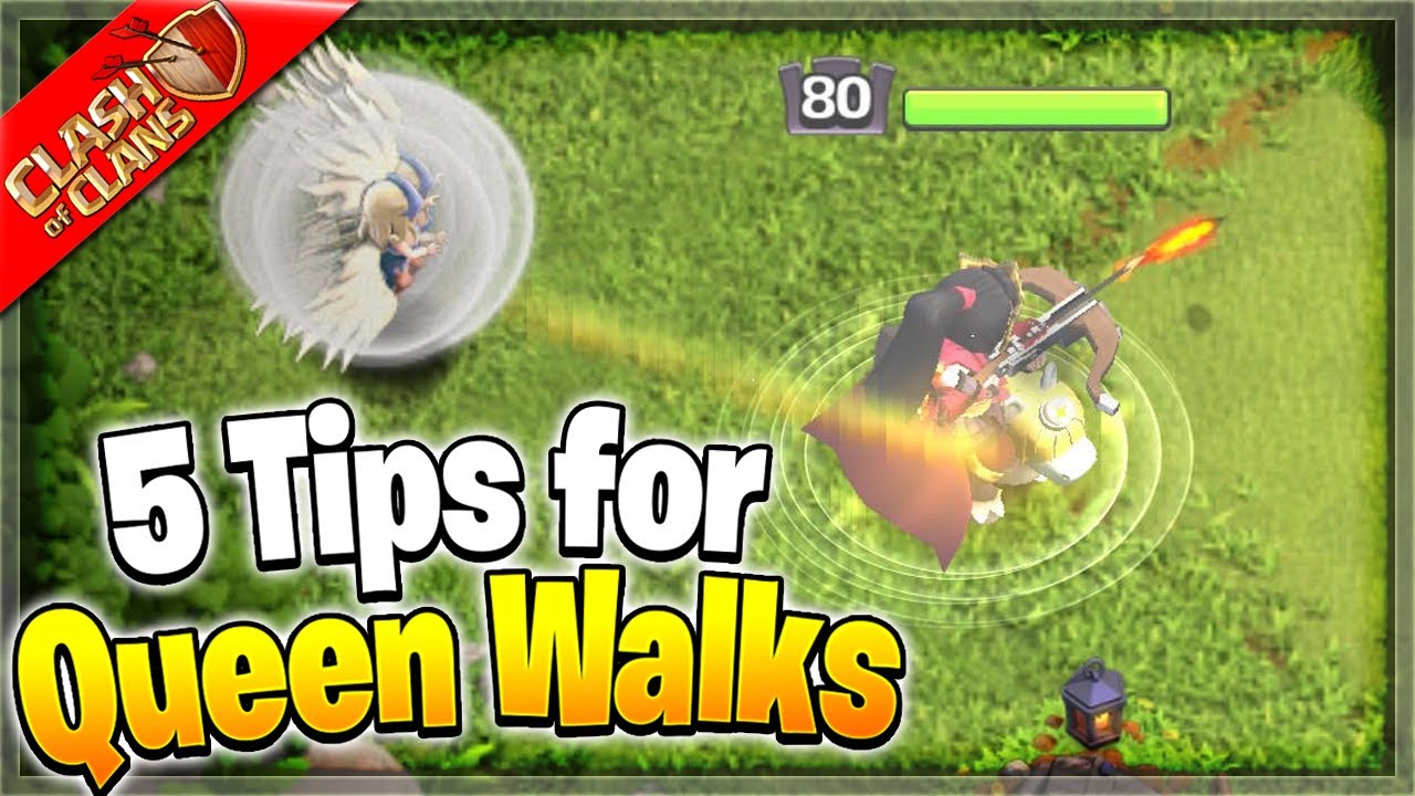 5 Tips to Queen Walk for MORE 3 Stars in Clash of Clans! - YouTube