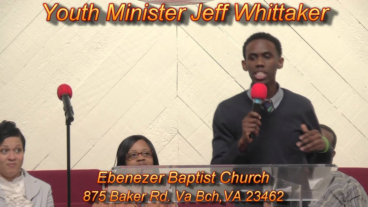 Don't Lose Your Focus (Youth Minister Jeff Whittaker) - YouTube