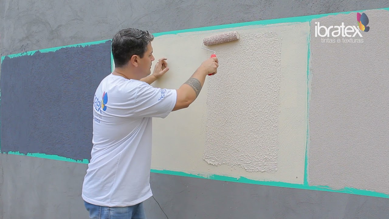 Aprenda Como Aplicar a Textura Rolada - YouTube