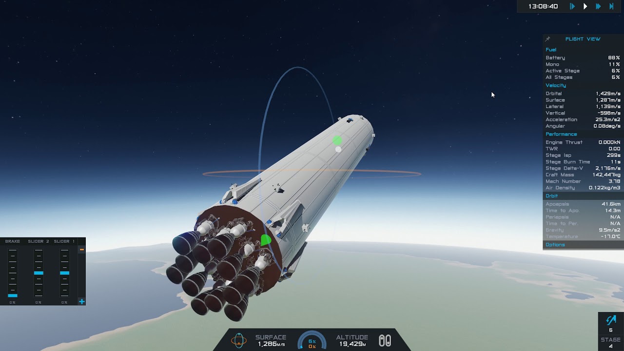 Simple rocket 2 FALCON 9 - YouTube