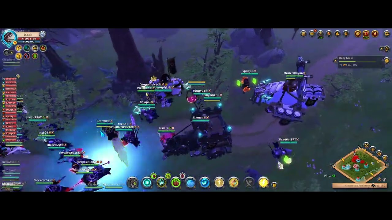 ZvZ | Rootbound POV | Albion Online - YouTube