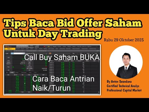 Tips Baca Bid Offer Saham Untuk Day Trading | Cara Baca Bid Ask Saham | Bid Offer Saham BUKA