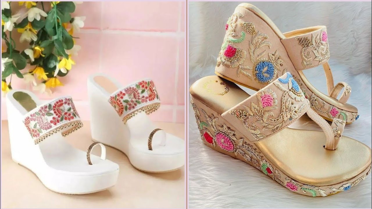 very popular stylish New sandal designs for girls collection - YouTube