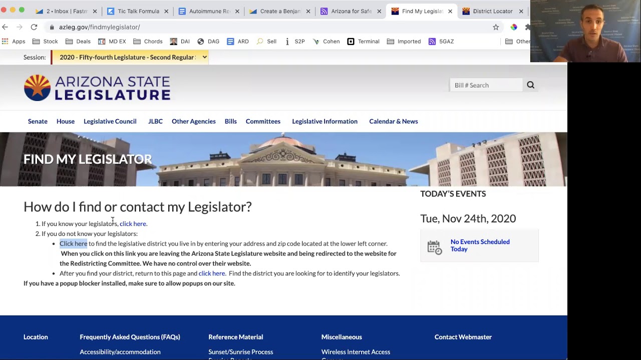 How to Find Your State Legislators - YouTube