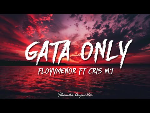 FloyyMenor - GATA ONLY ft. Cris MJ (Letra/Lyrics)