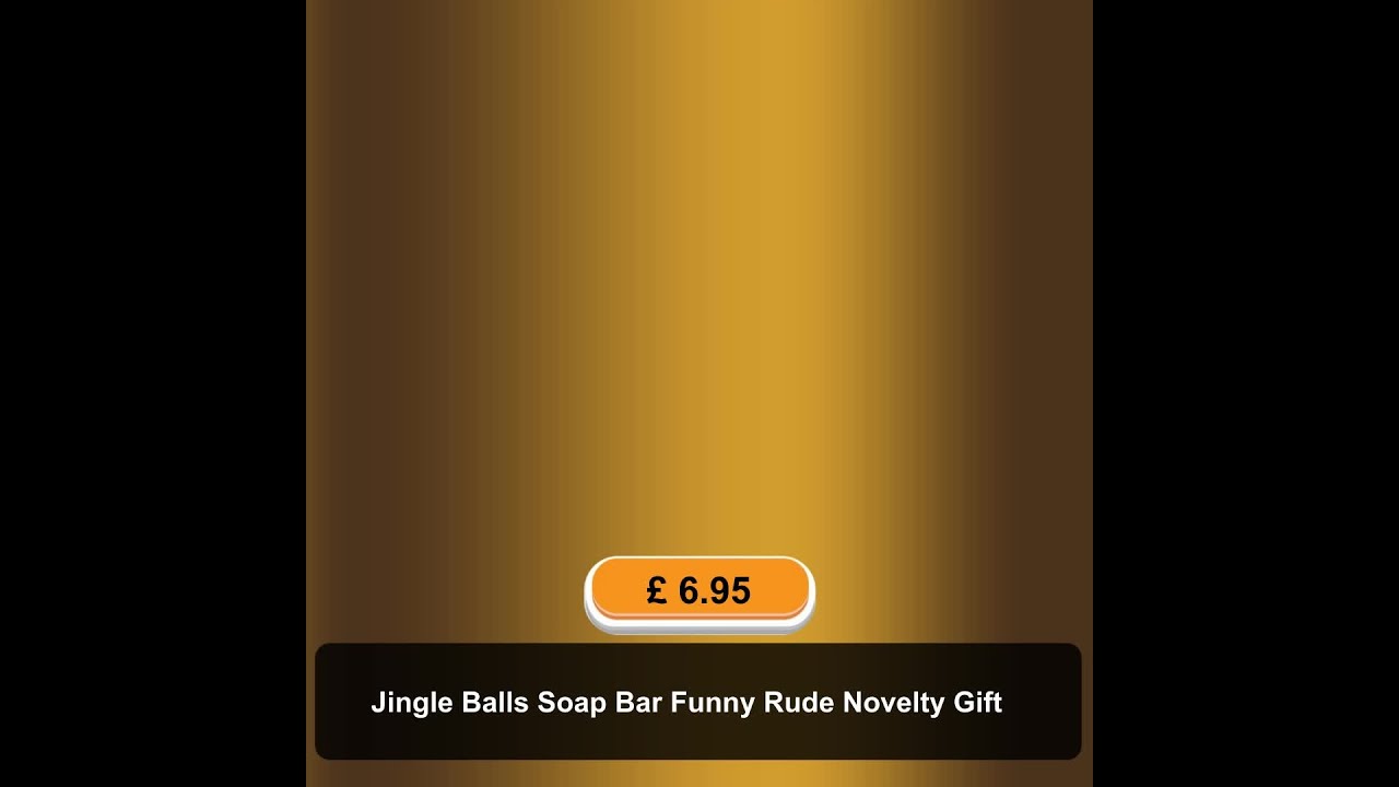 Jingle Balls Soap Bar Funny Rude Novelty Gift - YouTube