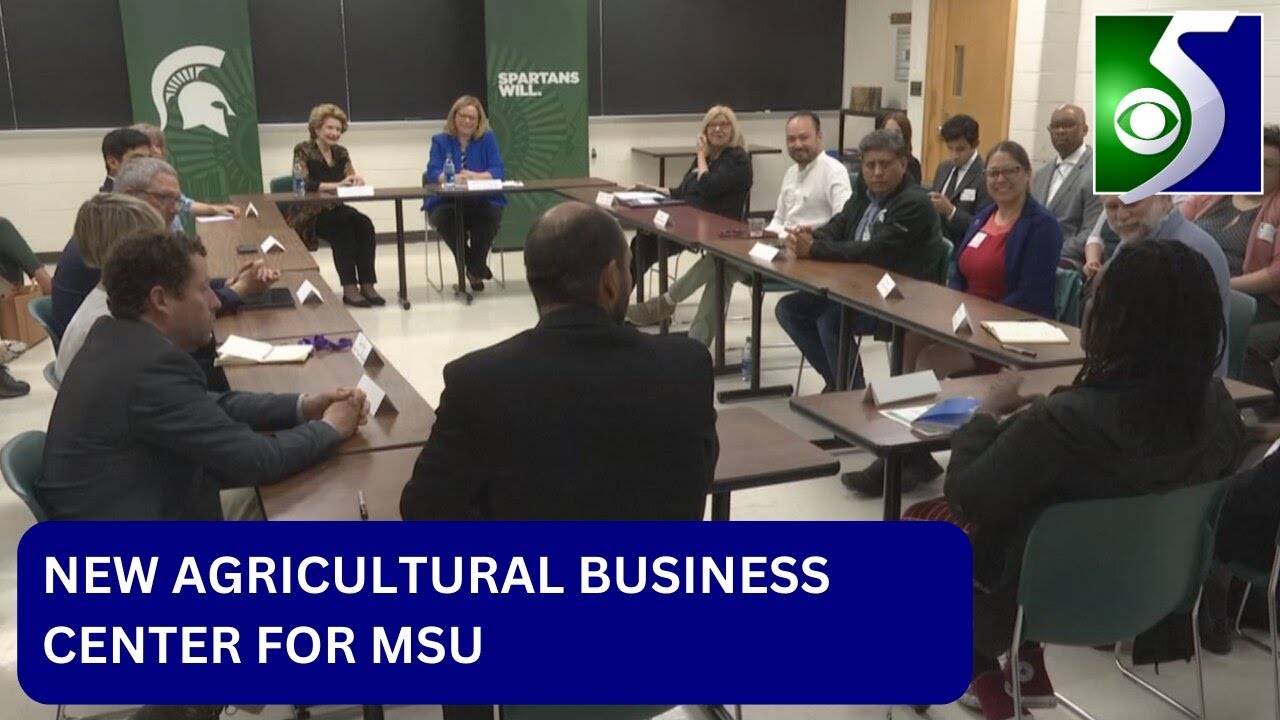 MSU to get new agricultural business center - YouTube